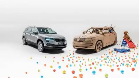 Skoda Karoq pappa eftirmynd