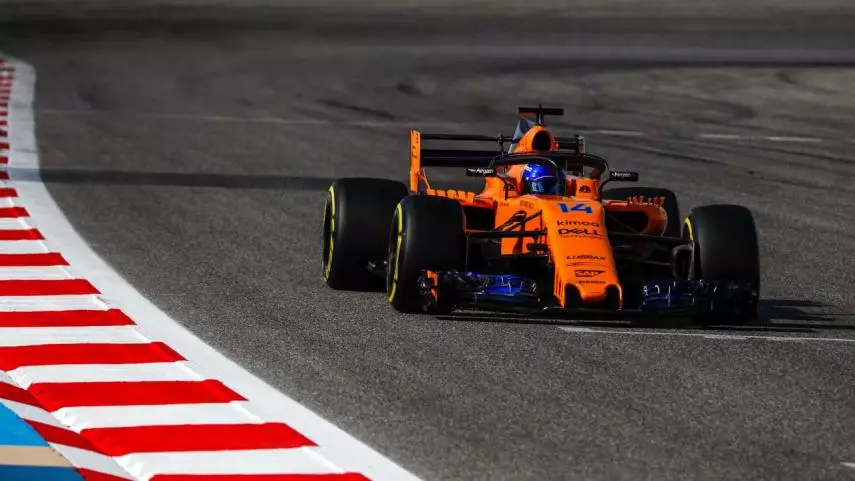 Alonso i klassifiseringen av Bahrain 2018