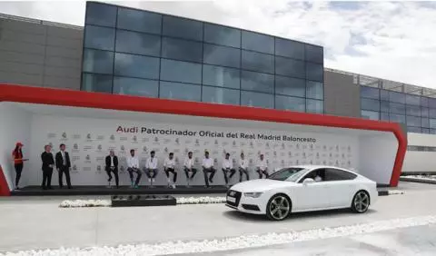 le real madrid adopte un nouveau modèle audi 2016