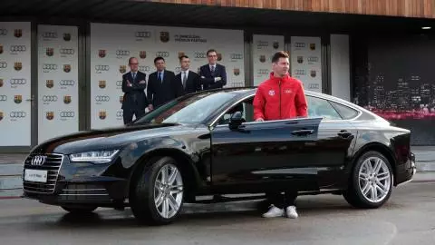 voiture messi audi a7