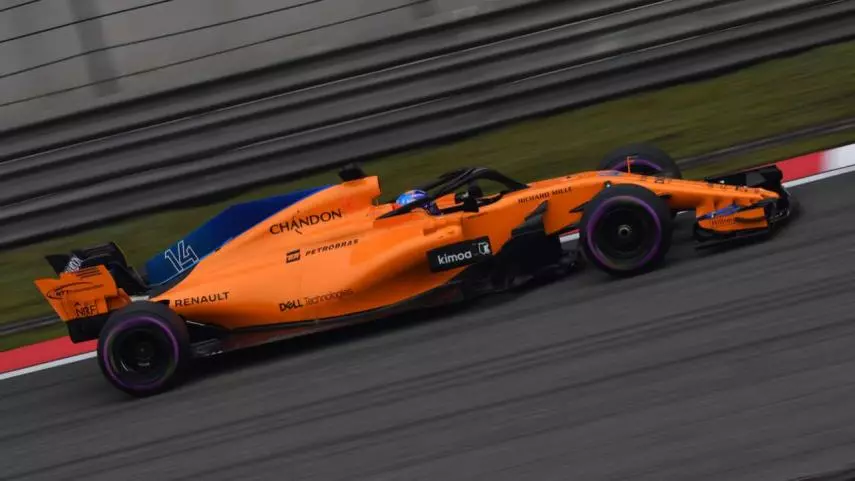 Fernando Alonso în calificarea la GP Chinei