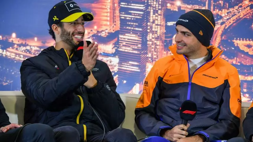 Sainz και Ricciardo